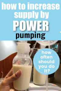 Power Pumping to Increase Milk Supply - Exclusive Pumping