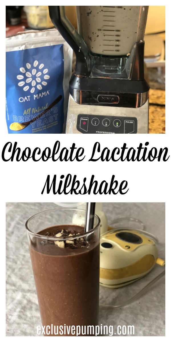 Chocolate Malt Lactation Milkshake - Exclusive Pumping