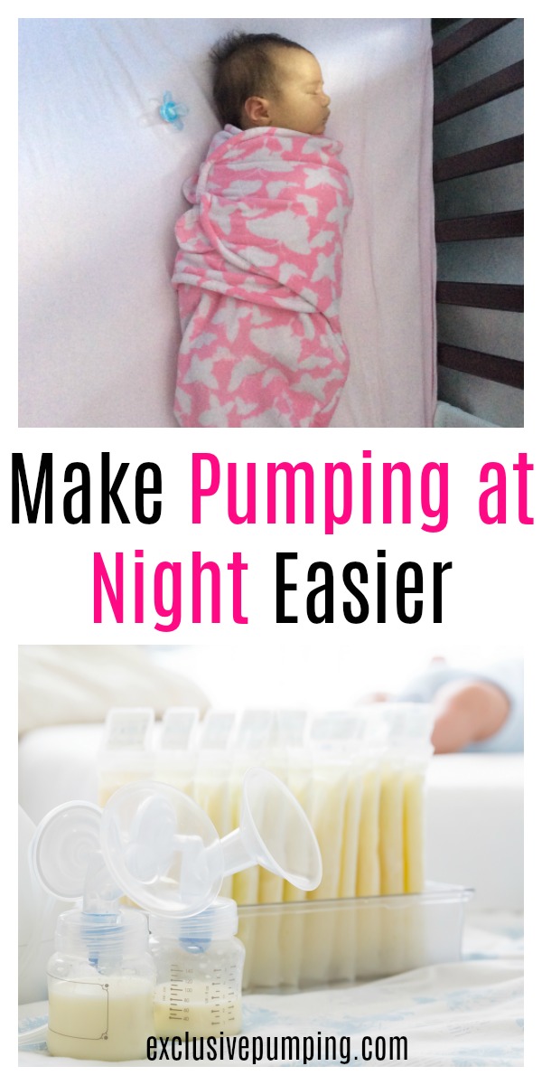 Three Ways to Make Middle of the Night Pumping Sessions Easier
