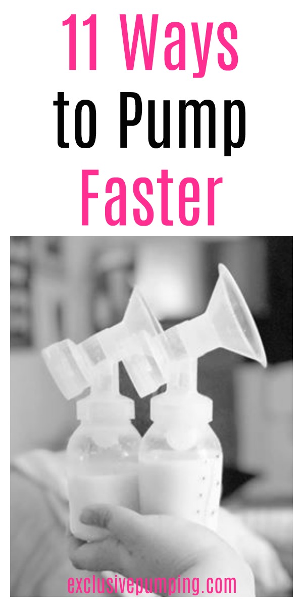 How to Pump Breast Milk Faster