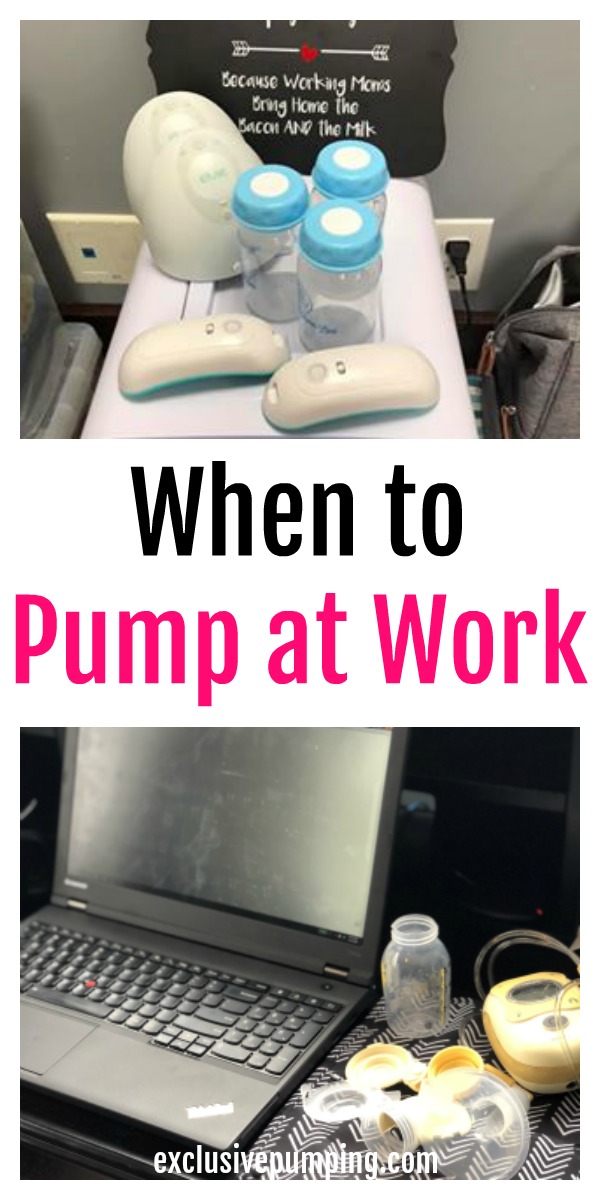 Sample Pumping at Work Schedules