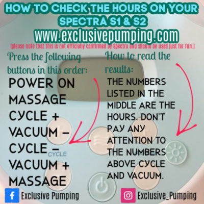 How to Check the Hours on Your Spectra - Exclusive Pumping