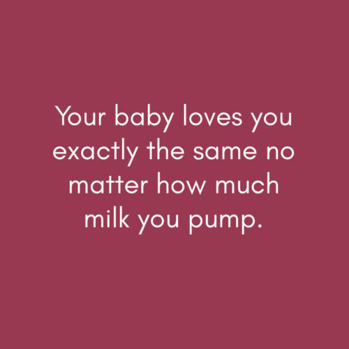 Exclusive Pumping Encouragement and Support - You Got This!
