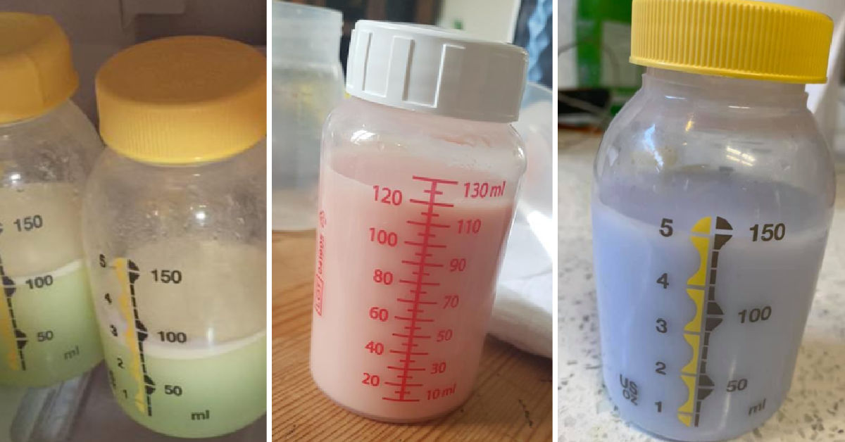 Breast Milk Colors: How Your Milk Can Change - Exclusive Pumping